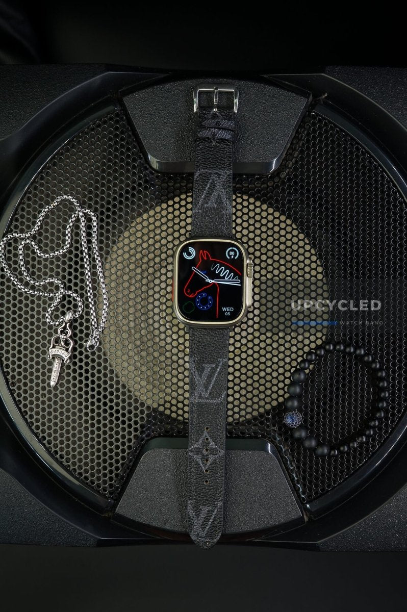 Upcycled LV Louis Vuitton Monogram Apple Watch Band – upcycledwatchband